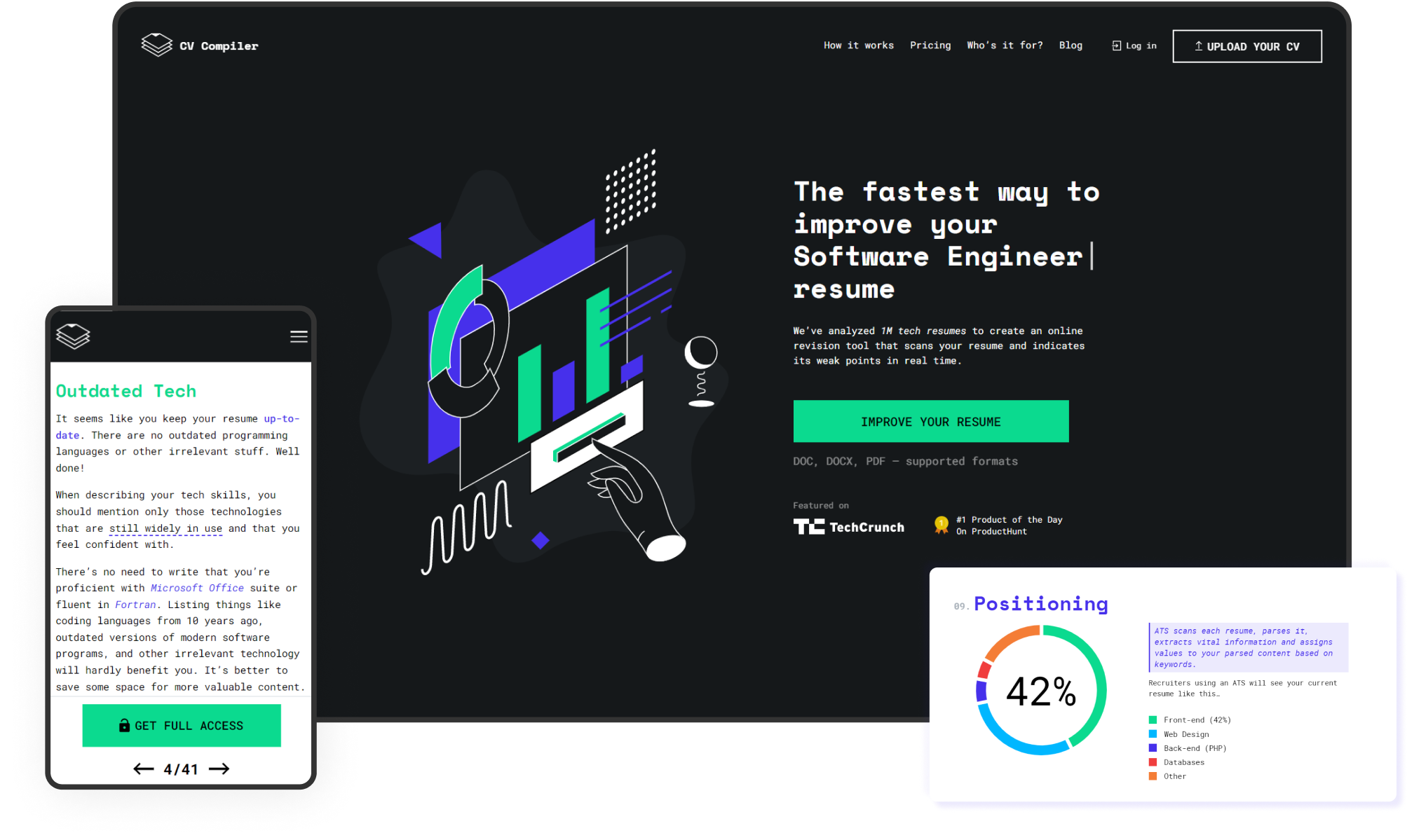Building a Resume Parsing App Powered by Machine Learning: A Case Study on Developing CV Compiler